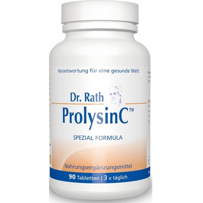 Dr Rath ProlysinC (vit C + lizyna+ prolina) 90 tabletek cena 142,90zł ...