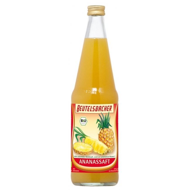 Sok ananasowy BIO 700 ml Beutelsbacher cena 16,90zł - Sklep AleEko.pl Sok ananasowy BIO 700 ml Beutelsbacher cena 16,90zł - Sklep AleEko.pl