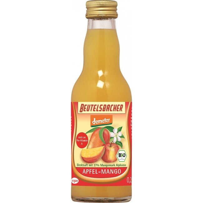 Sok jabłko-mango BIO 200 ml Beutelsbacher cena 8,61zł - Sklep AleEko.pl Sok jabłko-mango BIO 200 ml Beutelsbacher cena 8,61zł - Sklep AleEko.pl